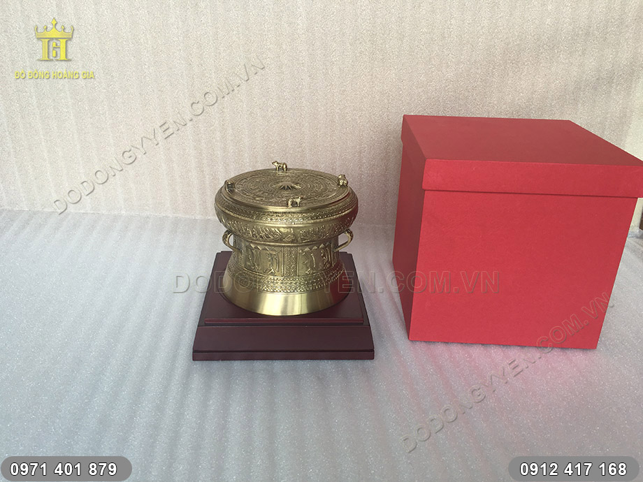 Tặng Phẩm Trống Đồng Lưu Niệm cho Đối Tác